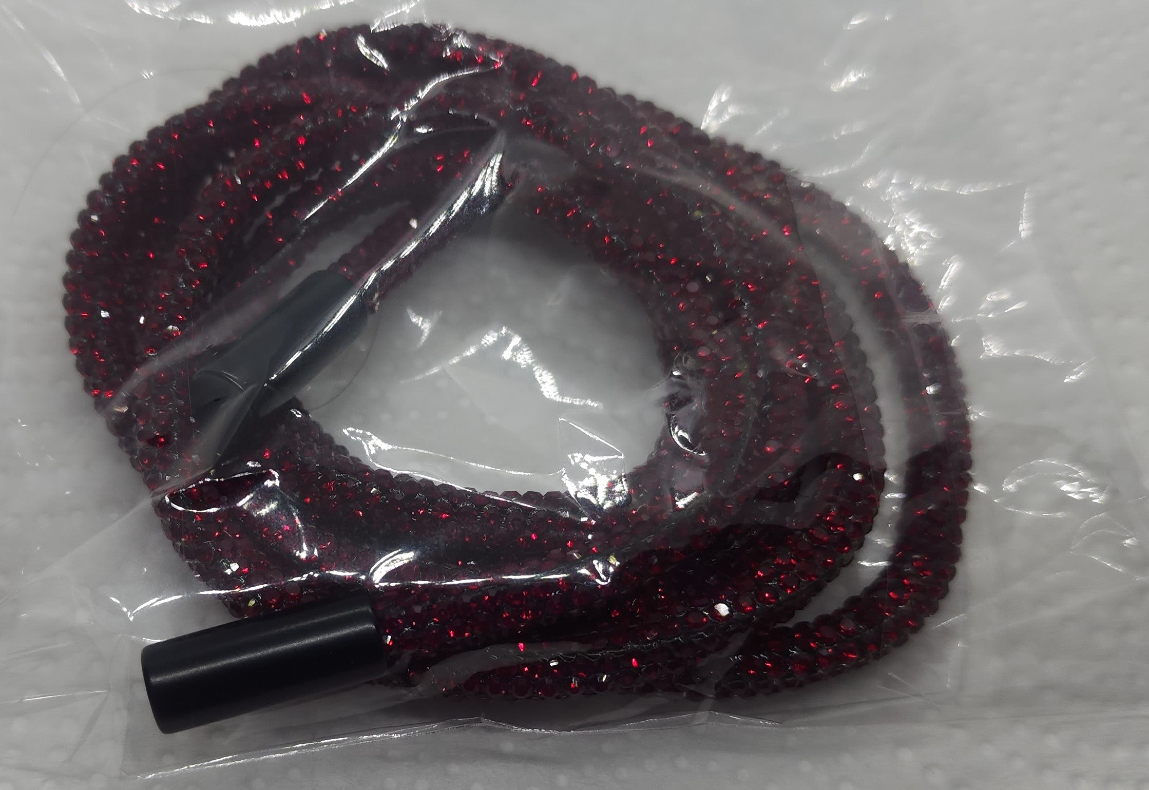 Blood Red Rhinestone Hoodie String – R&R Humble Creations