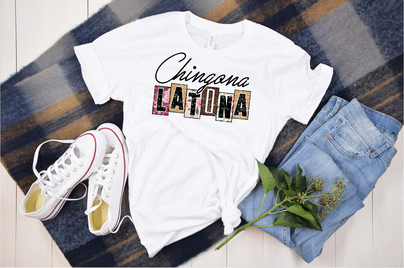 Chingona Latina - Short Sleeve Tee-Shirt – R&R Humble Creations