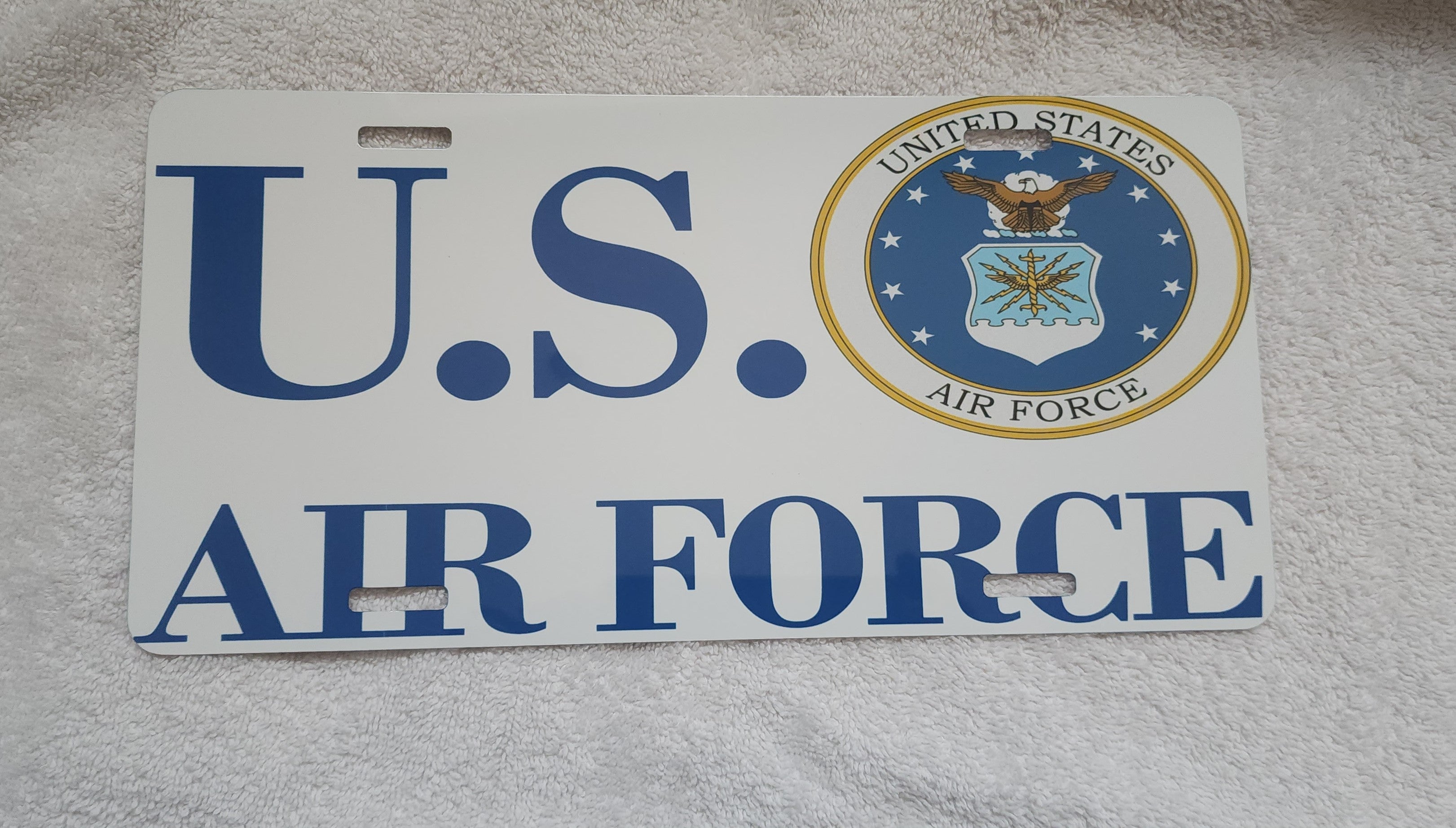 U.S. Air Force License Plate – R&R Humble Creations